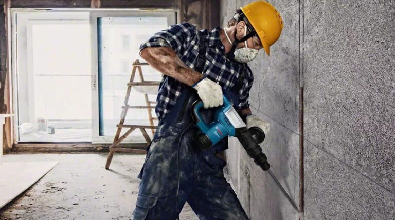 BOSCH ELECTRIC DEMOLITION HAMMER CHIPPING MACHINE 5KG GSH 500 ...