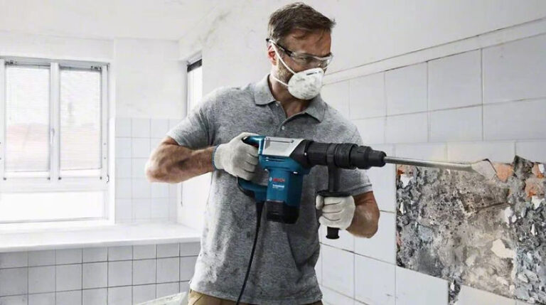 BOSCH ELECTRIC DEMOLITION HAMMER CHIPPING MACHINE 5KG GSH 500 ...