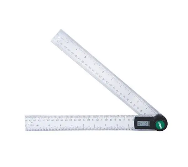 INSIZE DIGITAL PROTRACTOR AND SCALE 300MM 12" 2176-300 - Toolchamp.in